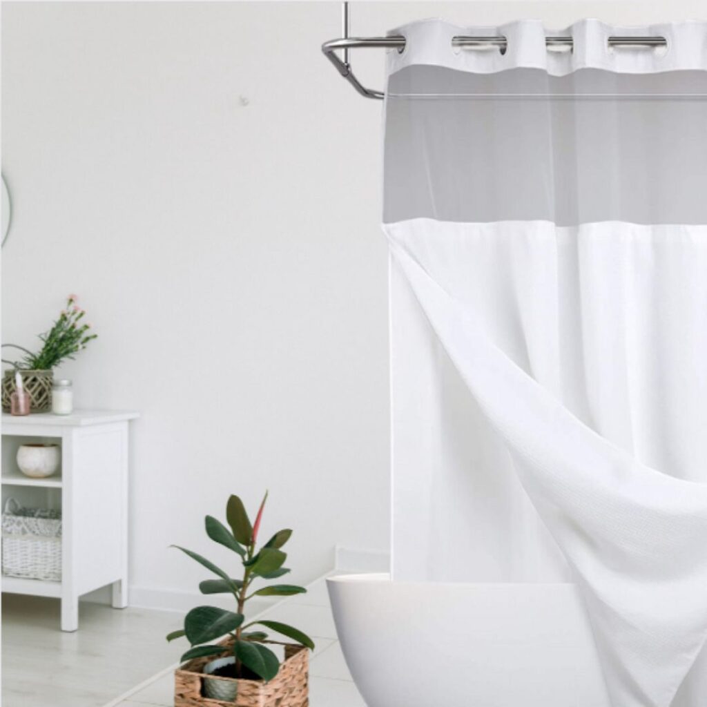 Cortina de Baño Hookless – hotelinthebox
